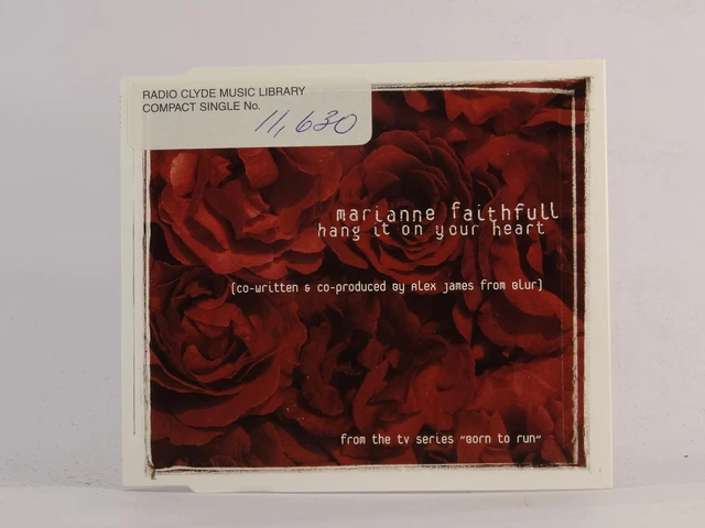 MARIANNE FAITHFULL HANG IT ON YOUR HEART (E62) 1 Track Promo CD Single Picture S EUR 6,08 ...