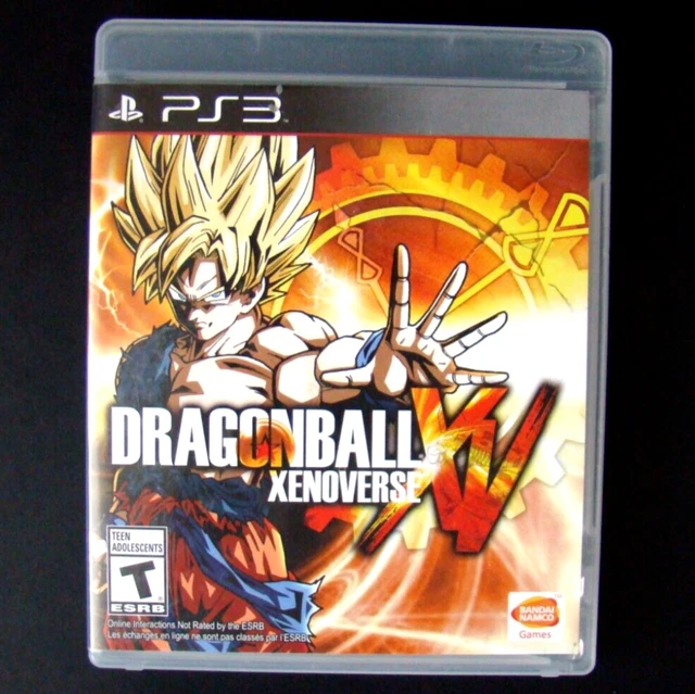 DRAGON BALL XENOVERSE Sony PlayStation 3 Video Game 2015 PS3 Bandai ...