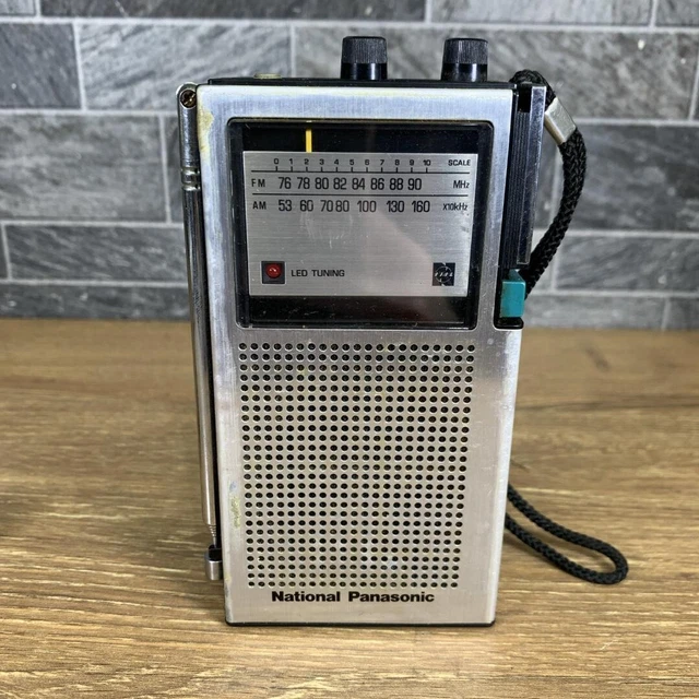 NATIONAL PANASONIC RF-517 Portable Radio Vintage Japan Junk Untested # ...