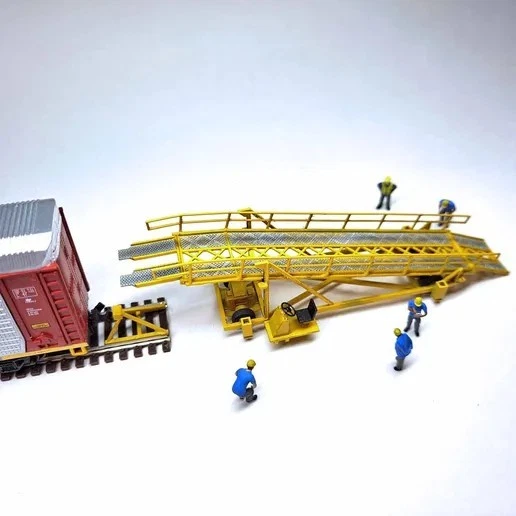 HO SCALE AUTORACK Loading Ramp Undecorated Kit 3d Printed $19.99 - PicClick