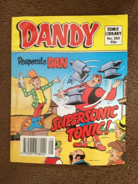 DANDY COMIC LIBRARY 263 Desperate Dan in Supersonic Tonic £4.99 ...