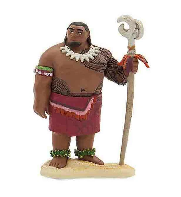 DISNEY MOANA CHIEF TUI 4" Figure Figurine Cake Topper Toy £5.99 ...