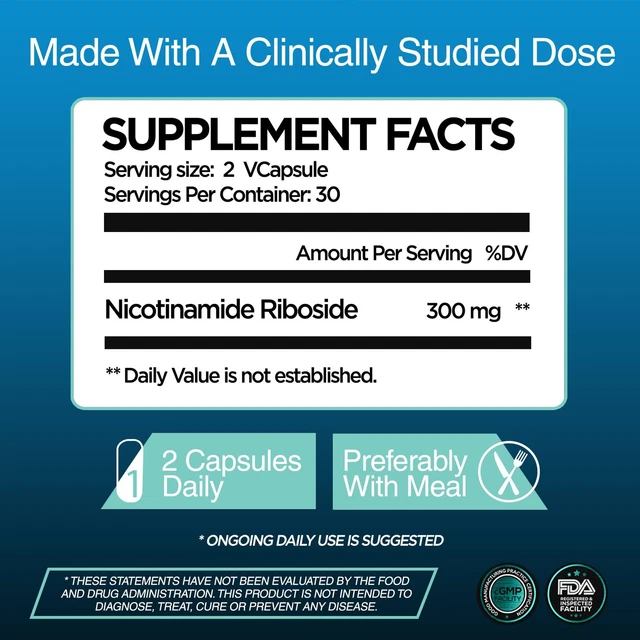 GENUINEPURITY LIPOSOMAL NR 300mg Nicotinamide Riboside Supplement | Advanced NAD $118.05 ...