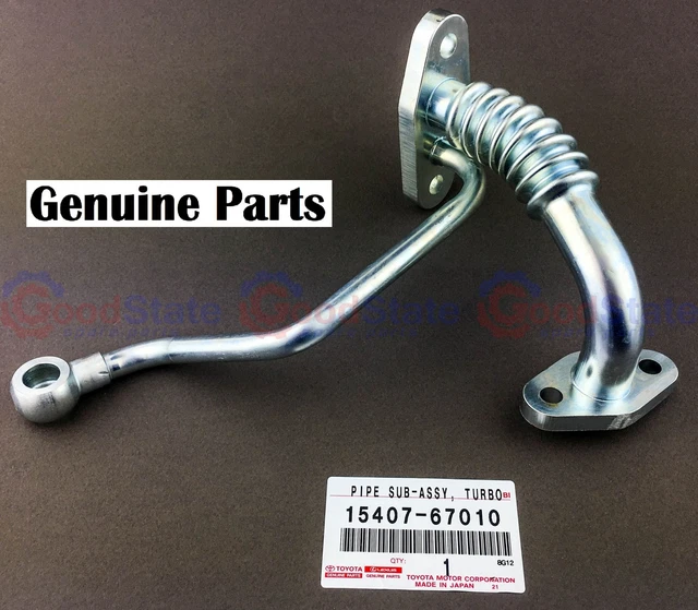 GENUINE TOYOTA LANDCRUISER 70 Series 1KZ 3.0L Diesel Turbo Oil Supply ...