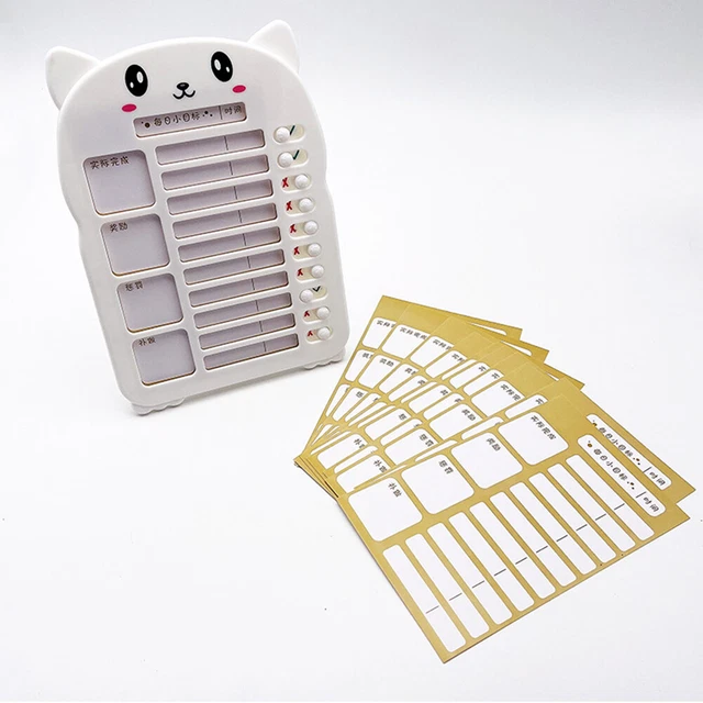 CHORE CHART FOR Kids Detachable Daily Routine Chart Cute Essential Habit Tracker EUR 8,96 ...