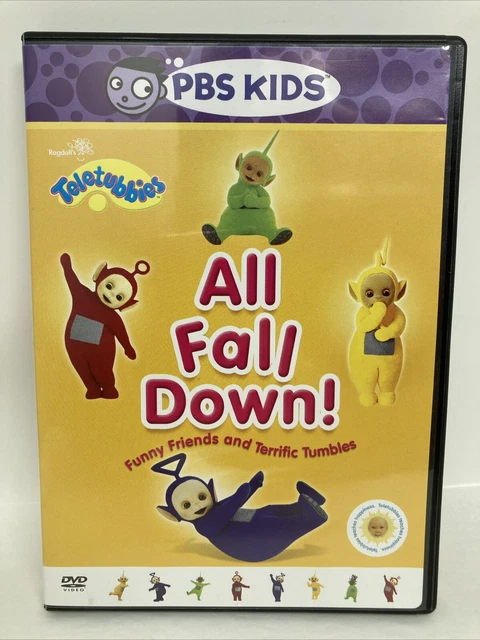 TELETUBBIES ALL FALL Down Funny Friends and Terrific Tumbles DVD PBS ...