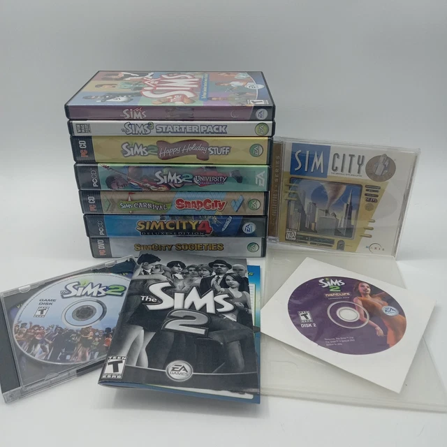 THE SIMS LOT PC CD-ROM Games Sims 2 Sims 3 Sim City 4 Expansion Packs ...
