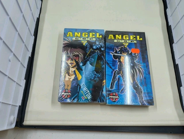 ANGEL COP V. 5-6 Manga (1995 VHS) Japan Anime - Itano / Yuuki Eng Dub £ ...