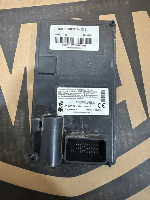 HARLEY DAVIDSON BCM Body Control Module 14 Softail 69993-11B $337.37 ...