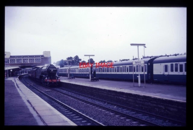 ORIGINAL 35MM SLIDE LNER CLASS A2 LOCO NO 4471 AT BANBURY RAILWAY ...