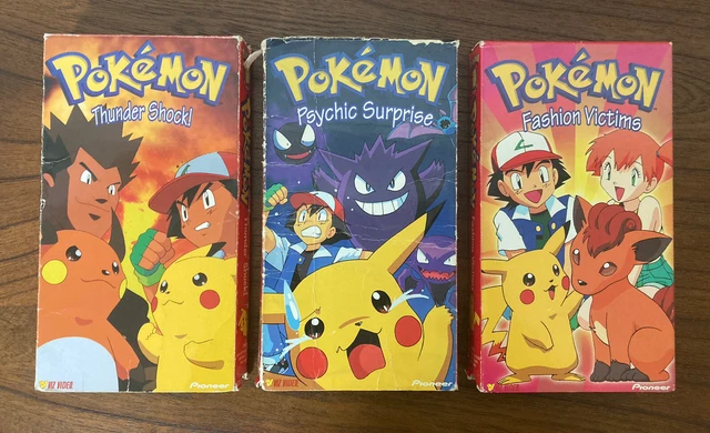 VINTAGE POKEMON VHS Lot 90s Psychic Surprise - Fashion Victims ...
