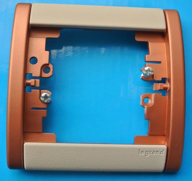 LEGRAND SAGANE BÉLUGA Cuivre,Plaque, Enjoliveur Prise ou Interrupteur ...