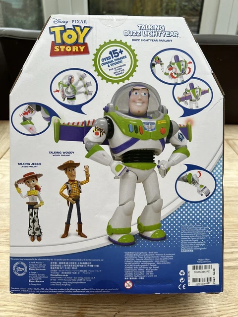 TOY STORY TALKING Buzz Lightyear Parlant Disney Store Exclusive Pixar ...