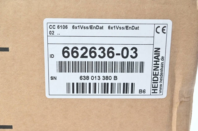 HEIDENHAIN UNITÀ DI controllo CC 6106 6x1Vss/EnDat 6x1Vss/EnDat 02 ...