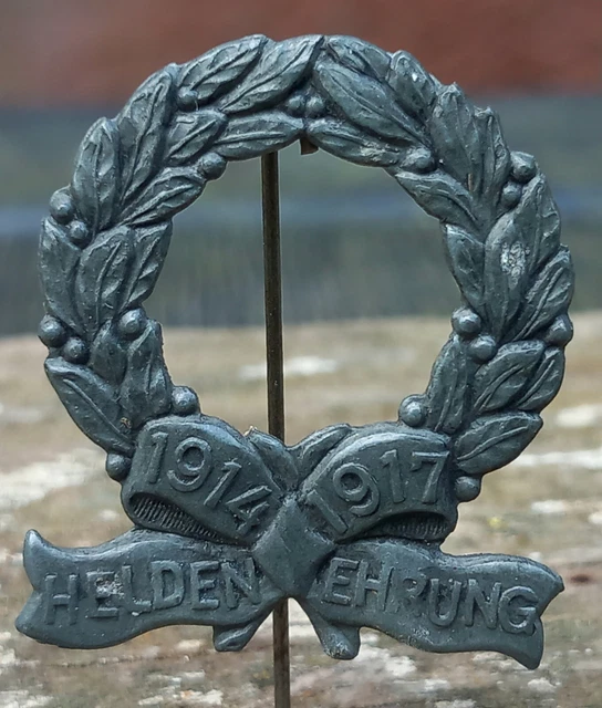 ANSTECKNADEL HELDENEHRUNG 1914 1917 Orden Eisernes Kreuz Ehrenzeichen Original EUR 15,00 ...