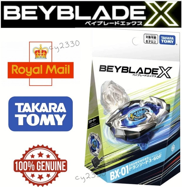 BX-01 GENUINE TAKARA Tomy Official BEYBLADE X Starter Dran Sword 3-60F Official £21.98 - PicClick UK