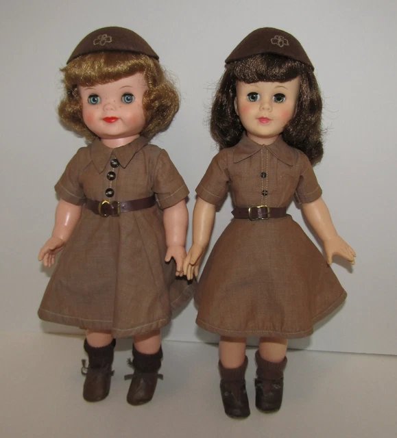 VINTAGE DOLL EFFANBEE Official Girl Scout Brownie PATSY ANN/ SUZETTE 15 ...