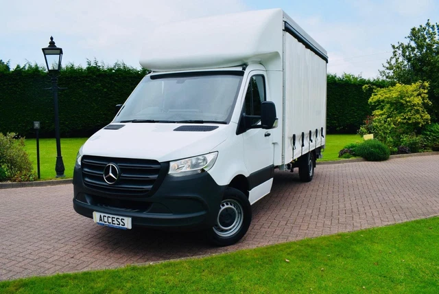 2021 MERCEDES-BENZ SPRINTER 314 Half Curtain Van With Tail Lift CHASSIS ...