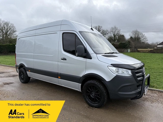 2019 MERCEDES-BENZ SPRINTER 3.5t H1 Van PANEL VAN DIESEL Manual £17,990 ...