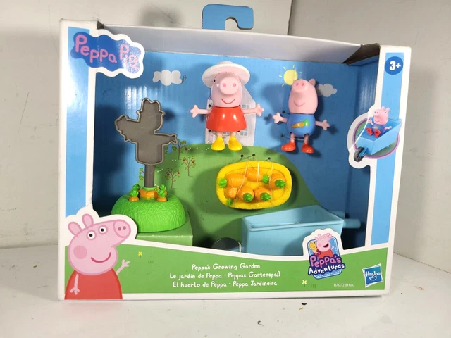 PEPPA PIG PEPPA'S Adventures Peppa's Growing Garden Brand New £10.99 ...