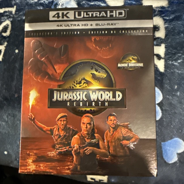 JURASSIC WORLD REBIRTH (2025) [4K Ultra HD + Blu-ray] With Slip $20.00 - PicClick CA