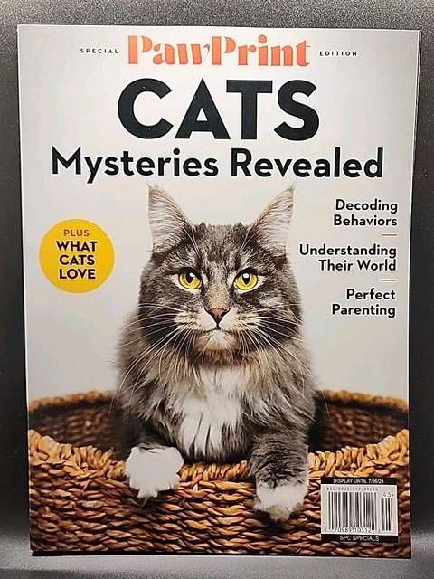 PAW PRINT MAGAZINE Special Edition Cats Mysteries Revealed £1.57 ...