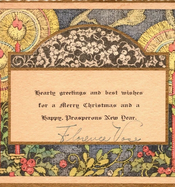 Christmas, Vintage Greeting Cards, Paper, Collectibles - PicClick CA