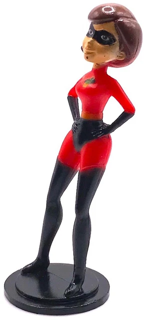 Elastigirl Disney Incredibles Helen Parr Pvc Toy Playset Figure 2 34 0399