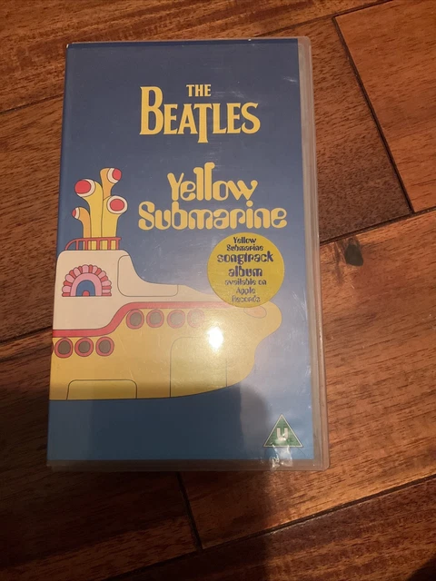 THE BEATLES YELLOW Submarine VHS Video Classic Collectors Item (4) EUR ...