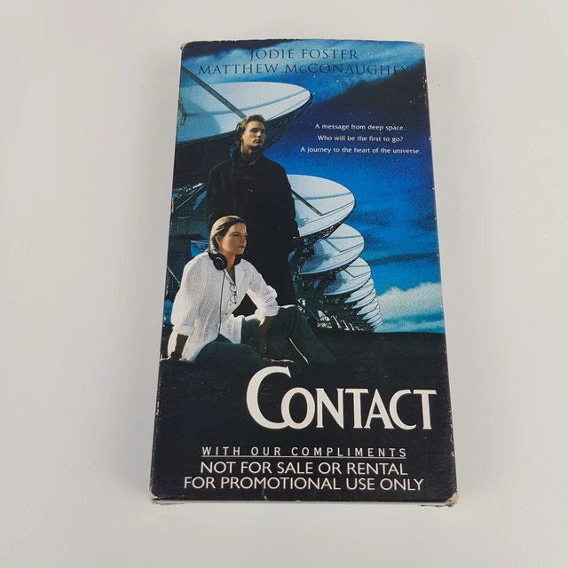 CONTACT VHS SPECIAL Edition Jodie Foster Sci Fi $16.00 - PicClick AU