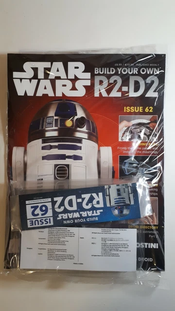 DEAGOSTINI STAR WARS Build Your Own R2-D2 Issue 62 NEW & SEALED £59.99 ...