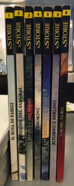 LOTTO 7 VOLUMI Le Storie Sergio Bonelli Sequenza 1 A 6 + Vol 8 Simeoni ...
