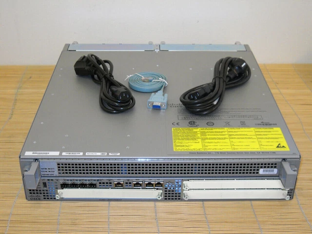 CISCO ASR1002-5G/K9 ROUTER + 2 alimentatori ASR1002-PWR-AC, ASR1000 ...