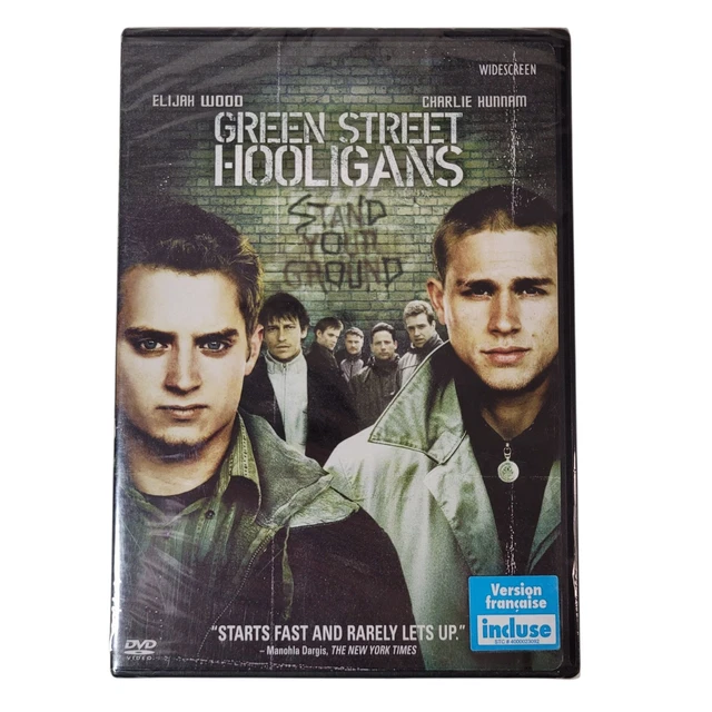 GREEN STREET HOOLIGANS DVD New Sealed Elijah Wood Charlie Hunnam Drama ...