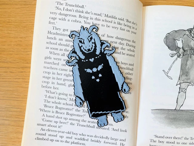 UNDERTALE INSPIRED ASRIEL Dreemurr Bookmark - 3D Printed £3.00 ...
