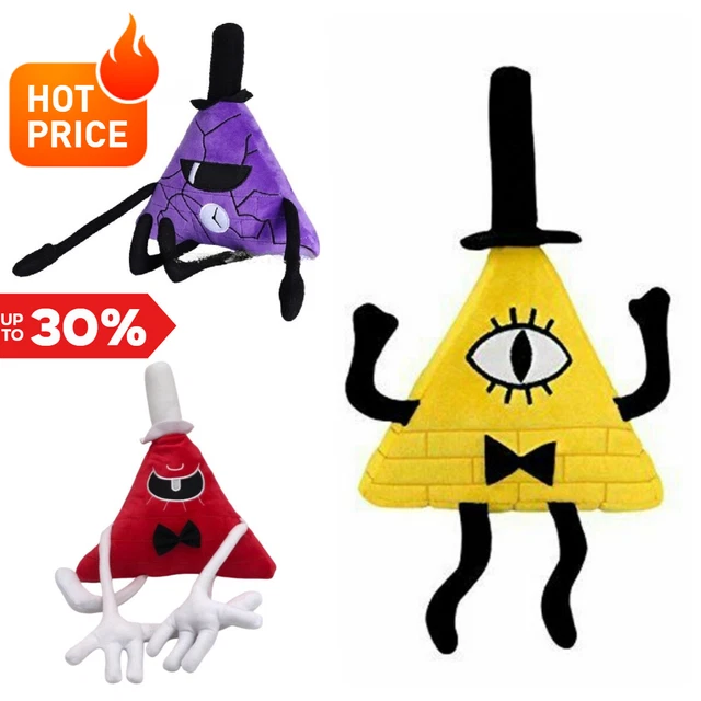 28CM GRAVITY FALLS Bill Cipher Plush Toy Stuffed Doll Present for Kid ...