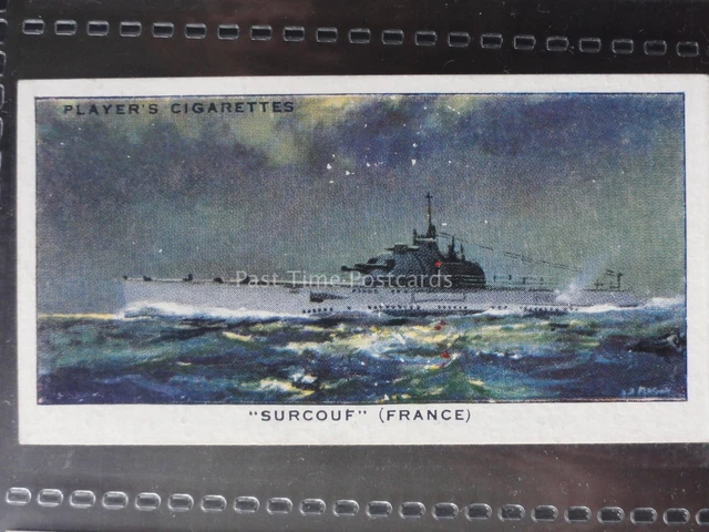 SINGLE: NO.22 SURCOUF, FRENCH SUB - MODERN NAVAL CRAFT - John Player ...
