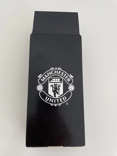 MANCHESTER UNITED THEMED Black Box With Club Badges 16 X 8 X 4cm £0.69 ...