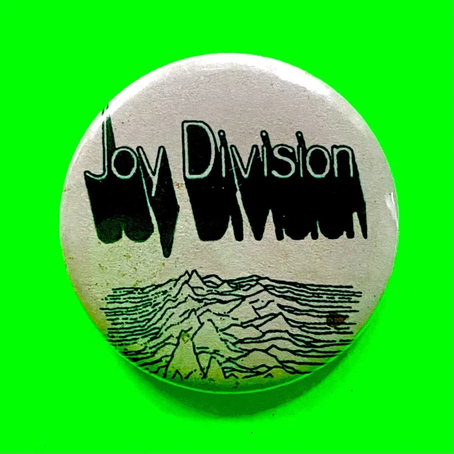 VERY RARE 🔥 1970’s 🔥 JOY DIVISION 🔥 PETER SAVILLE Badge Pin £195.00 ...