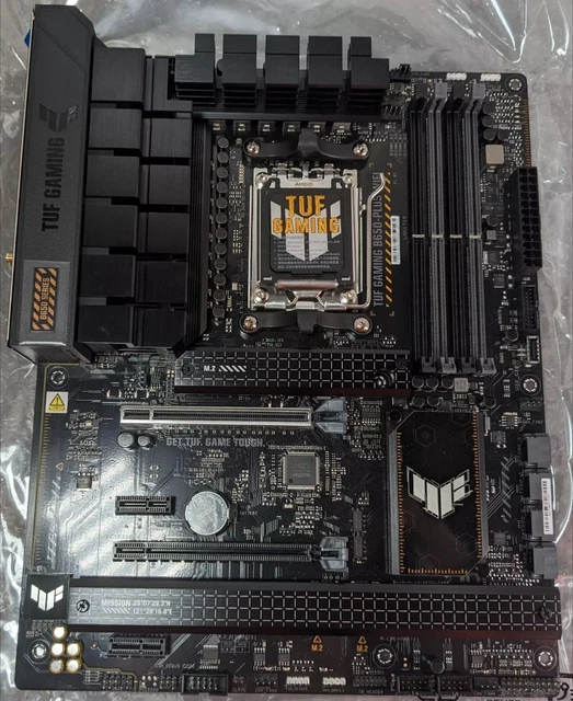 ASUS TUF GAMING B650-PLUS WIFI ATX MOTHERBOARD AMD B650 AM5 4X DDR5 ...