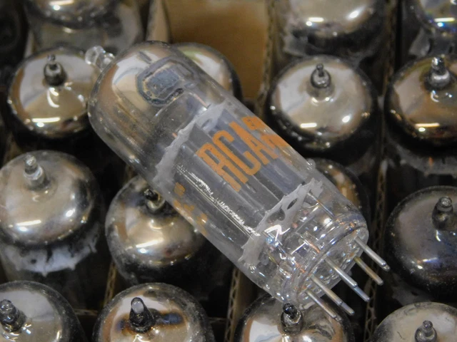 RCA GE SYLVANIA 12BH7 12BH7A Vintage Audio Tubes (lot of 81, untested ...