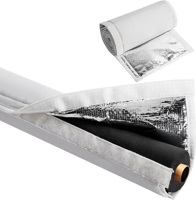 COPPER PIPE PROTECTOR 3-Layer Construction Aluminum Foil Layer Touch ...
