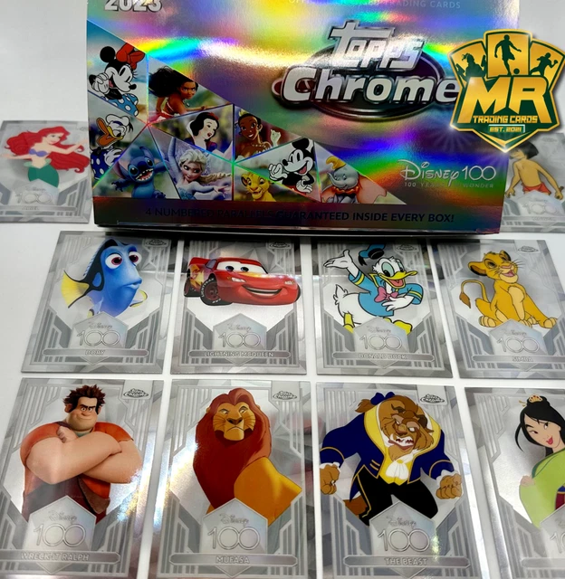 TOPPS CHROME DISNEY 100 # Einzelkarten Basis # Base Cards 1 - 100 ...