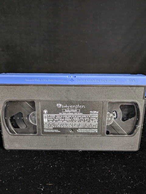 RARE DISNEY BABY Einstein Baby Noah 2004 VHS Tape W/CD & Guides - Late ...