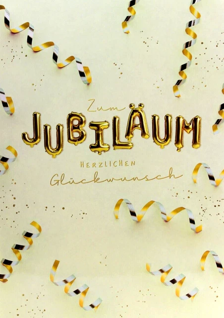 SKORPION A4 JUBILÄUM Karte XXL große Gruß- Glückwunschkarte Job Arbeit ...