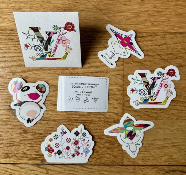 LOUIS VUITTON X Takashi Murakami 20 Year Anniversary Sticker Set - 2025 ...