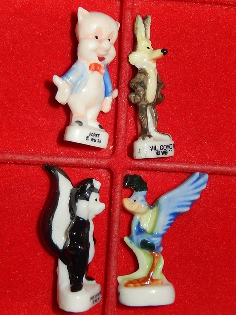 4 FEVES DIFFERENTES - dessins animés EUR 4,00 - PicClick FR