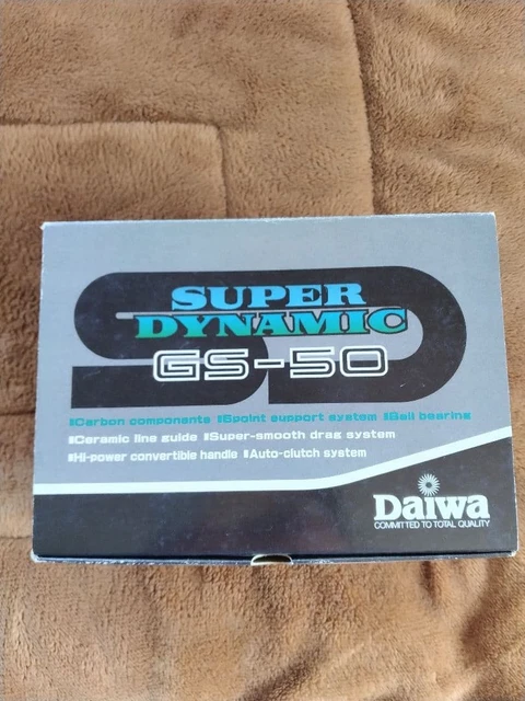 DAIWA SUPER DYNAMIC Gs-50 Box With Bag Japan Japan £78.84 - PicClick UK