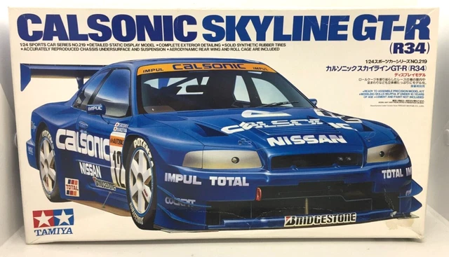 Tamiya 3000242581:24 Nissan Skyline Gt-R R34 V-Spec Ii – WDXO
