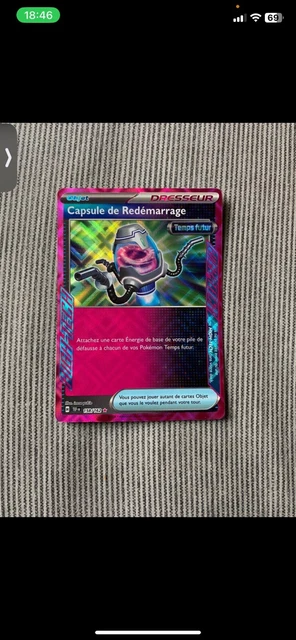 CARTE POKÉMON - Capsule de Redémarrage 158/162 - EV05 Forces Temporelles - FR NM EUR 1,00 ...